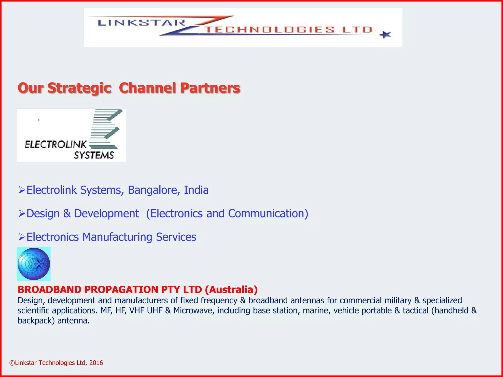 LINKSTAR TECHNOLOGIES LIMITED - COMPANY PROFILE AND CAPABILITY | PDF ...