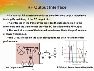 Study on 0.4GHz to 2.7GHz High Linearity Upconverting Mixer | PPT