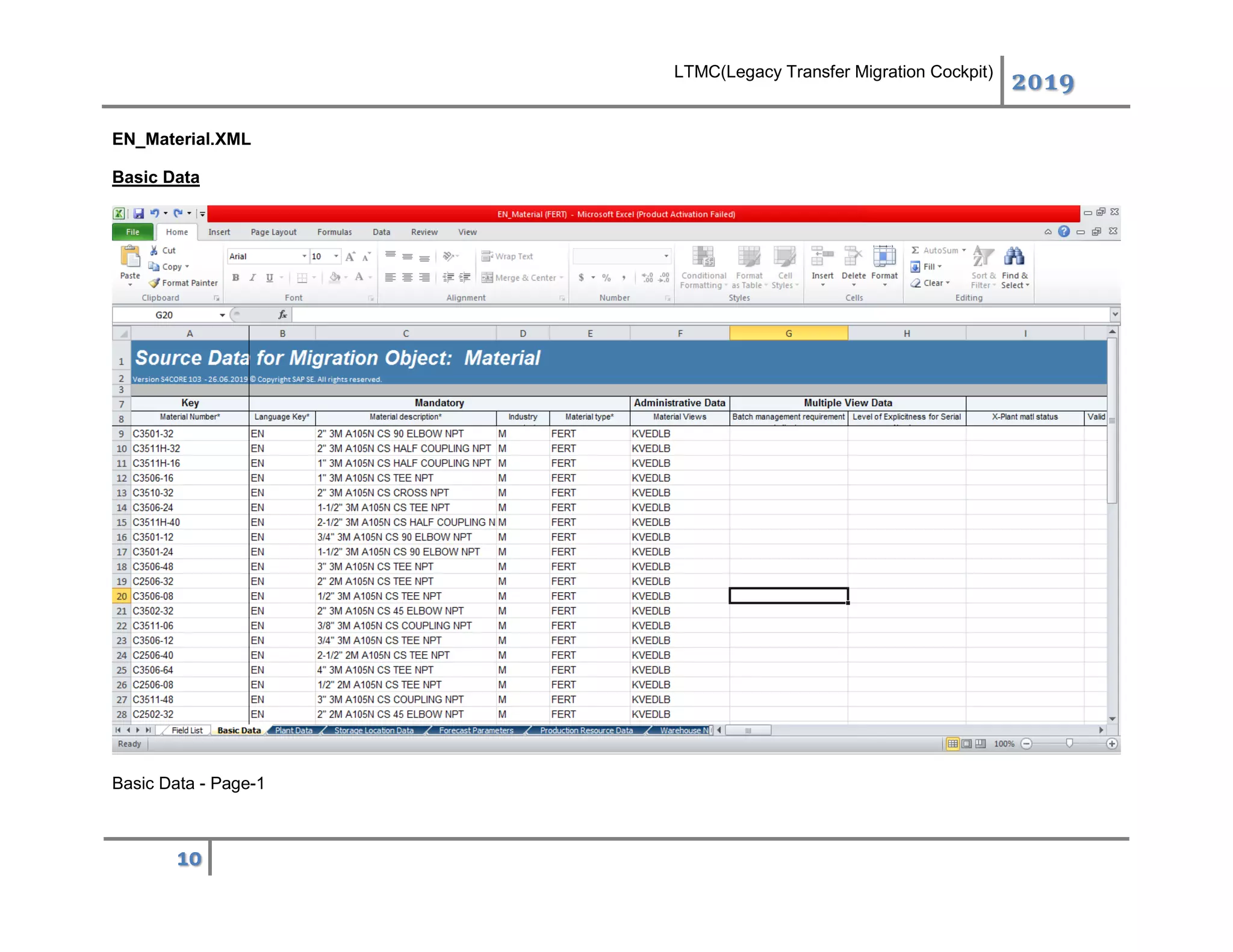 Migration Cockpit (LTMC) | PDF