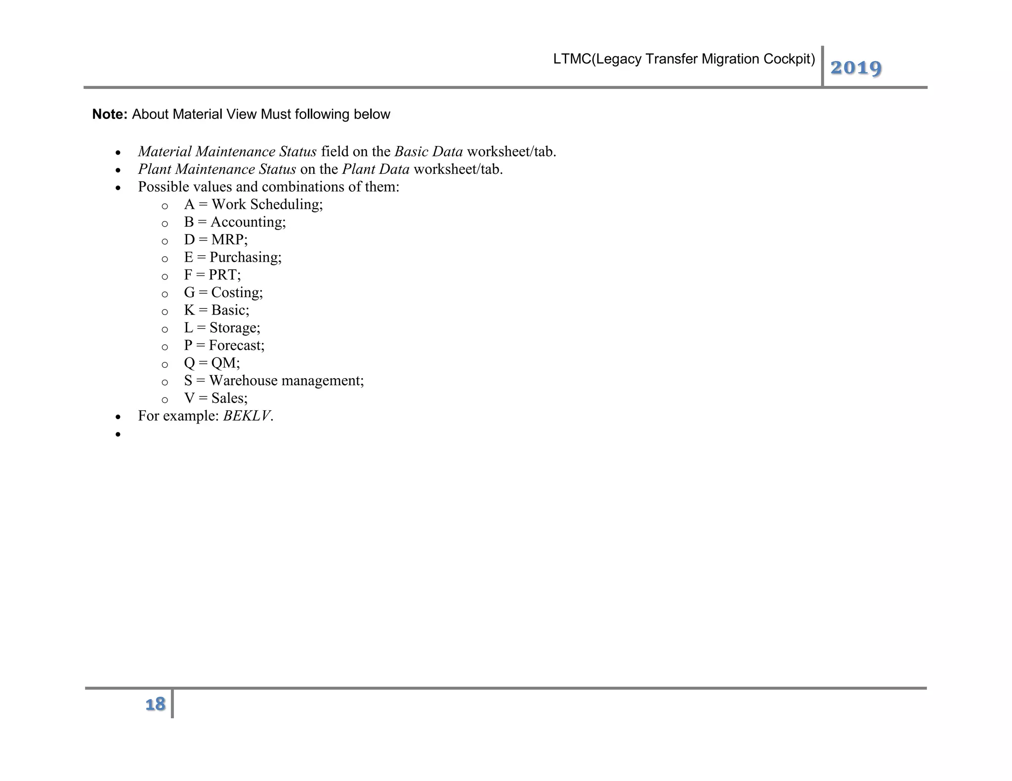 Migration Cockpit (LTMC) | PDF
