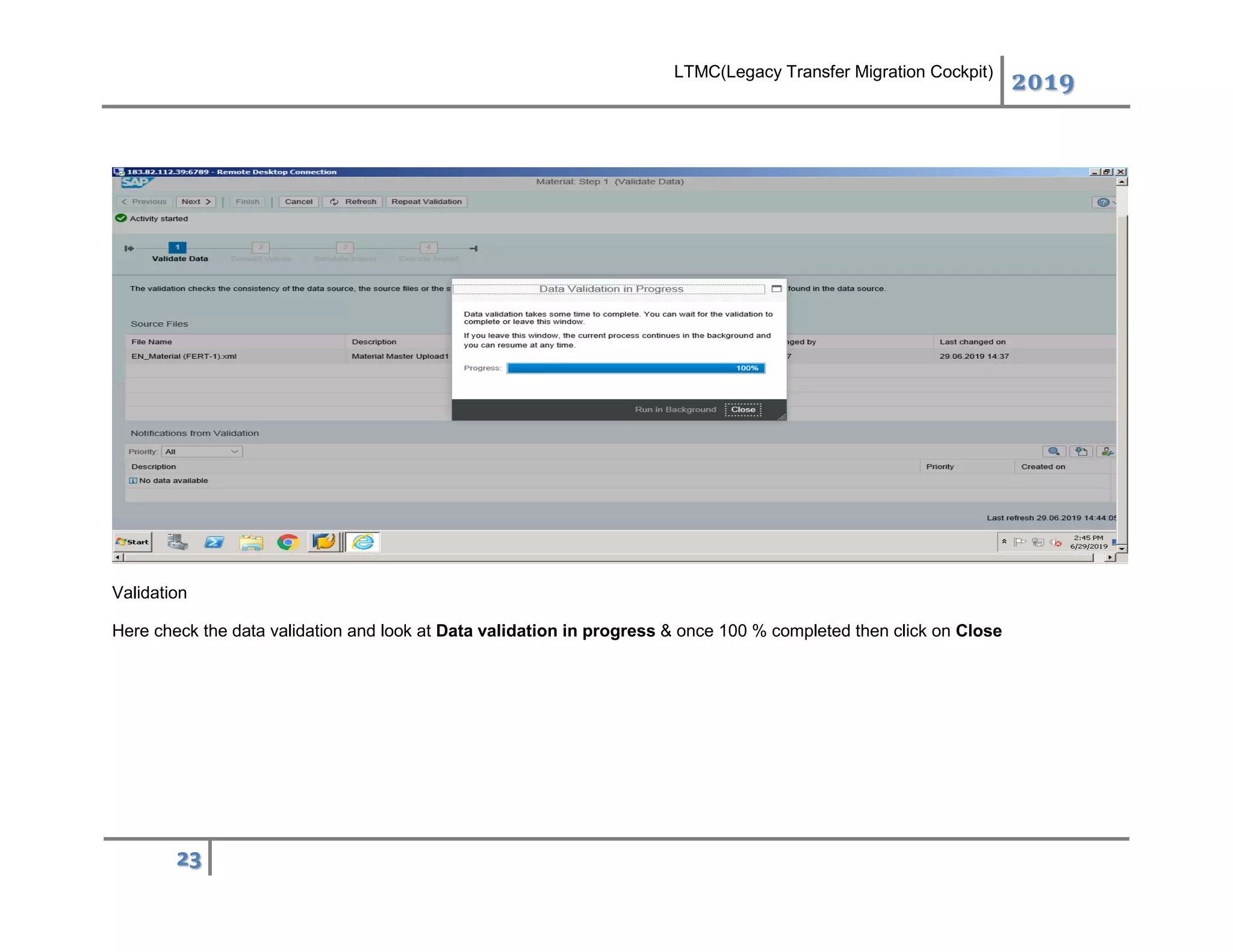 Migration Cockpit (LTMC) | PDF