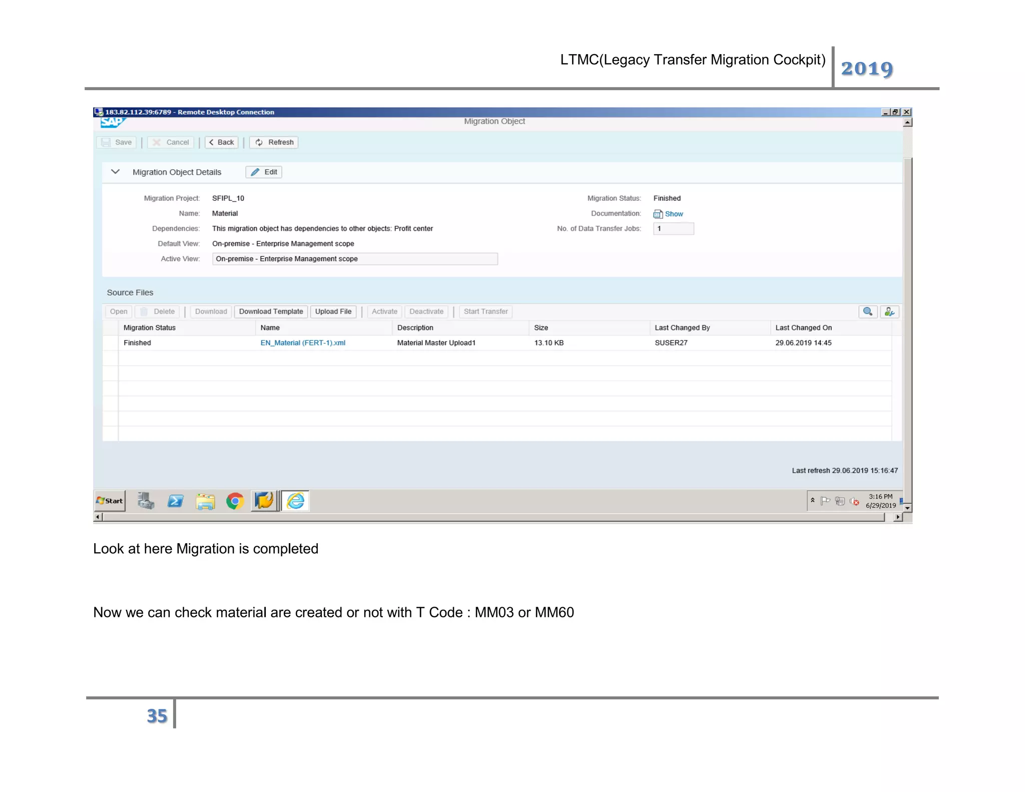 Migration Cockpit (LTMC) | PDF