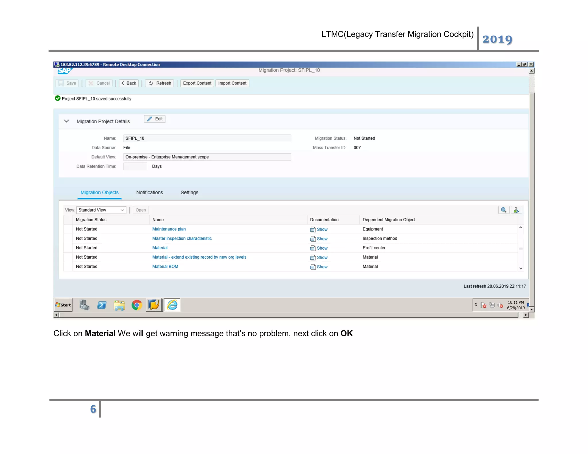 Migration Cockpit (LTMC) | PDF
