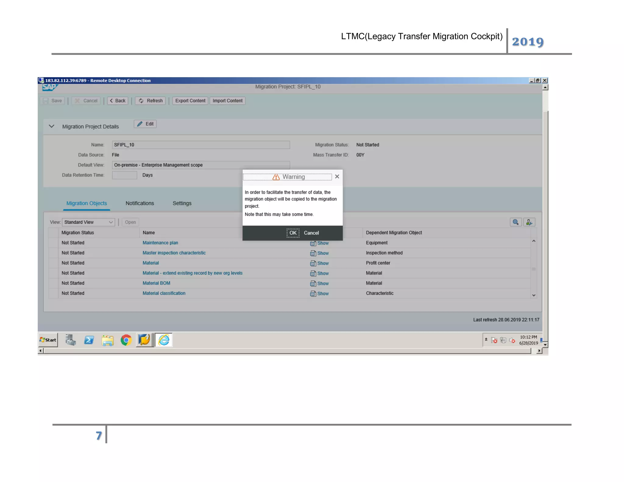 Migration Cockpit (LTMC) | PDF