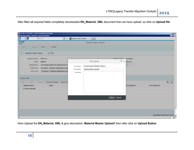 Migration Cockpit (LTMC) | PDF