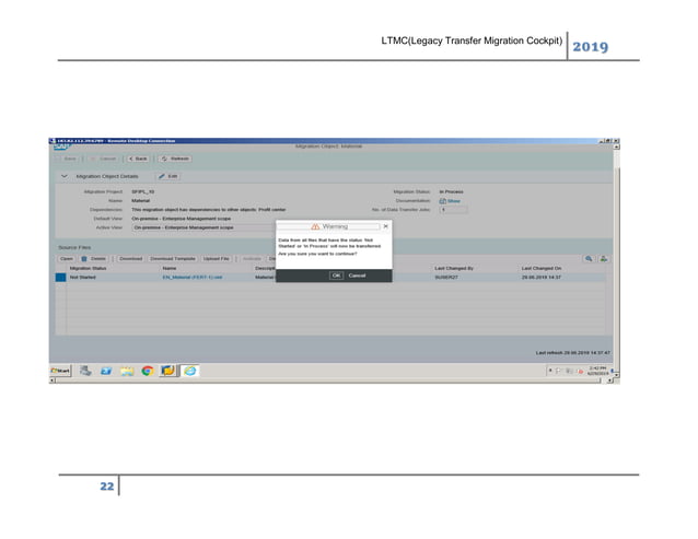 Migration Cockpit (LTMC) | PDF