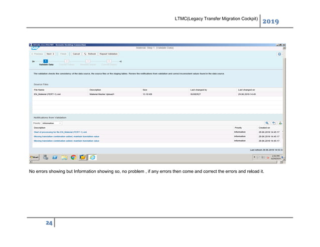 Migration Cockpit (LTMC) | PDF