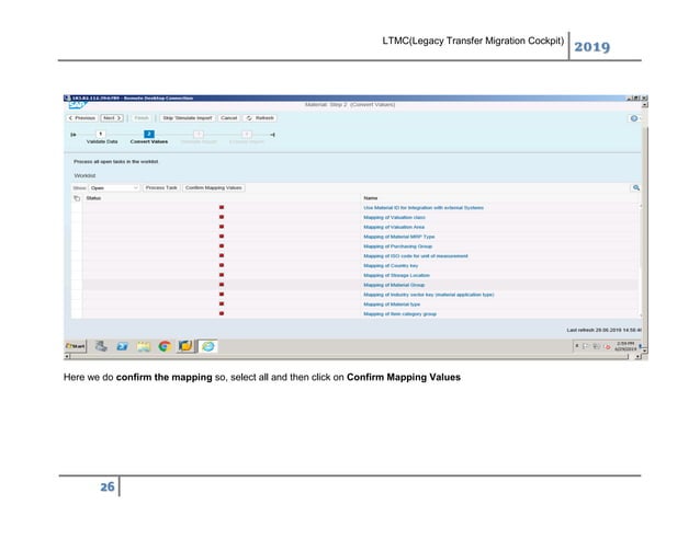Migration Cockpit (LTMC) | PDF