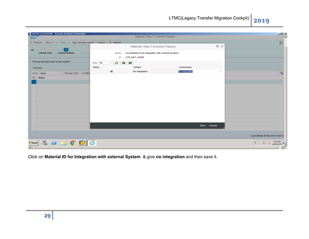 Migration Cockpit (LTMC) | PDF