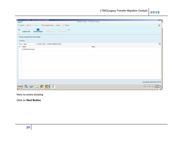 Migration Cockpit (LTMC) | PDF