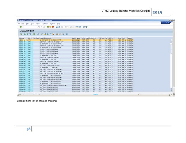 Migration Cockpit (LTMC) | PDF