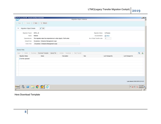 Migration Cockpit (LTMC) | PDF