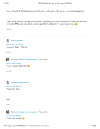 sap ltmc provided by SAP to upload mass values | PDF