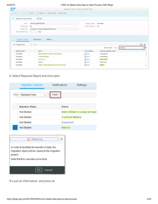 sap ltmc provided by SAP to upload mass values | PDF