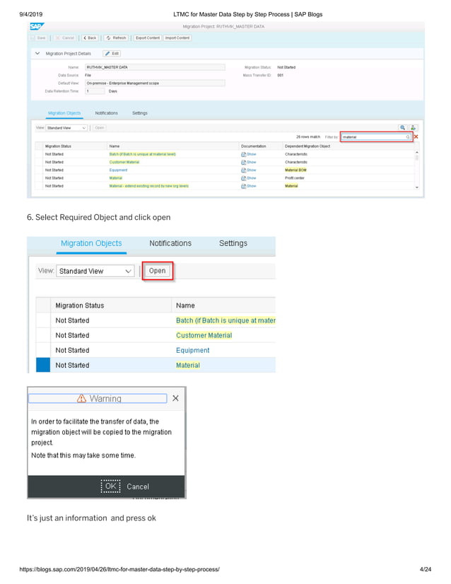 sap ltmc provided by SAP to upload mass values | PDF