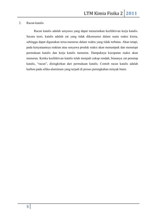 Ltm kinetika reaksi heterogen | DOCX