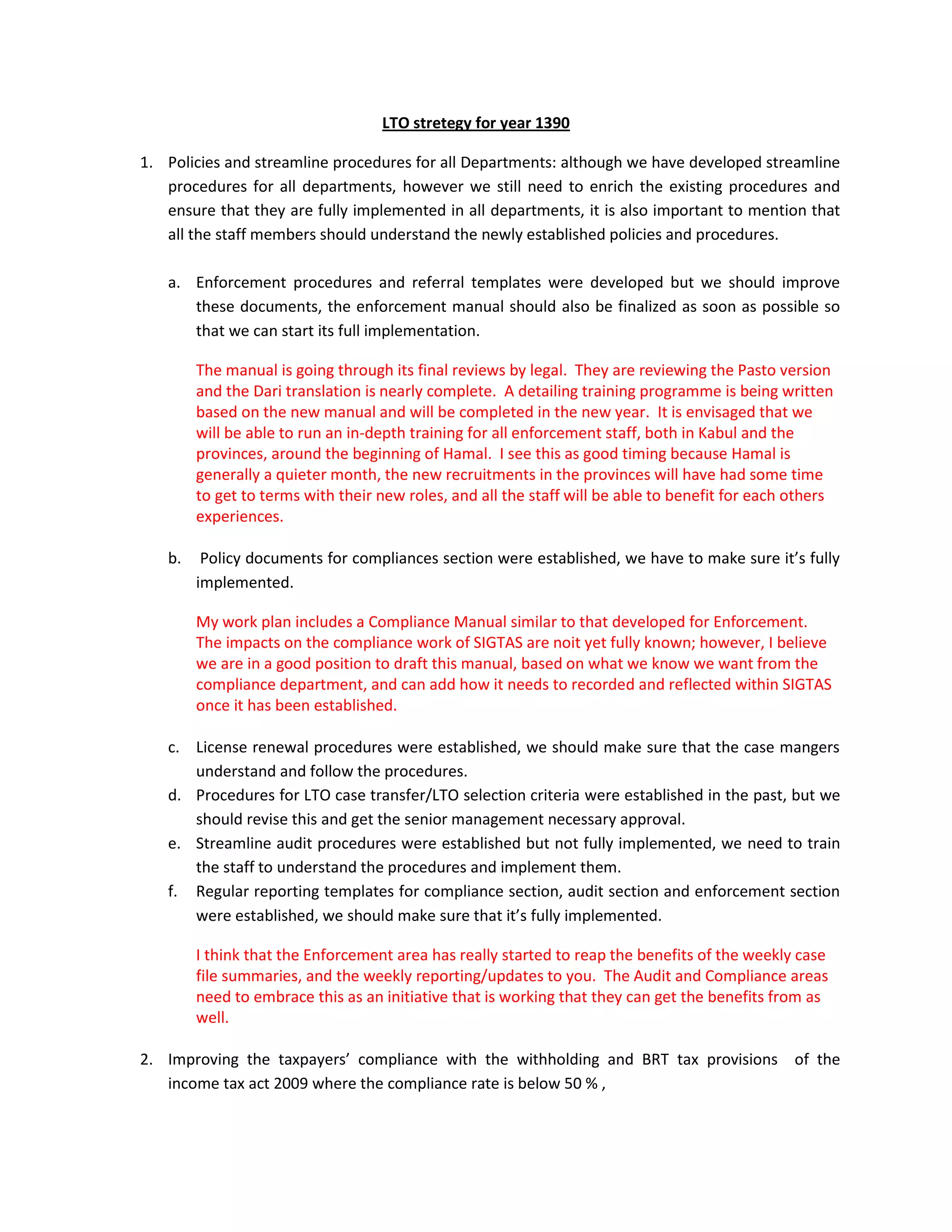 Large Taxpayer Office ( LTO ) Afghanistan | DOCX