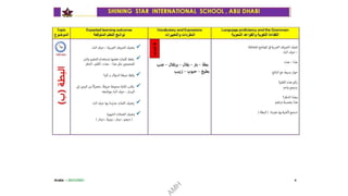LTP Grade 1.pptx work plan for Arabic language teaching | PPT