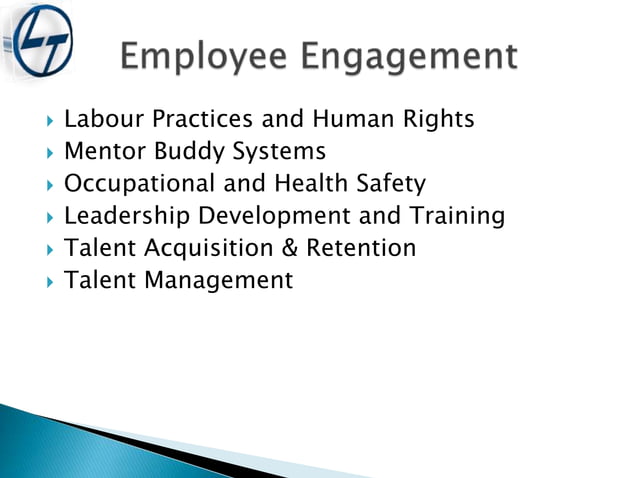 L & T Management Principles | PPTX