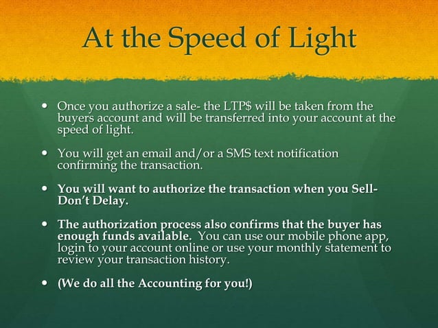 Local Trade Partners Quick Start Guide | PPT