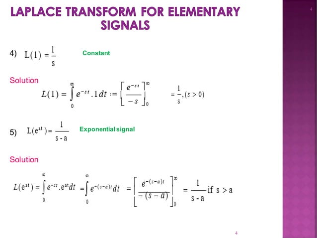 Laplace Transform Problems | PPT