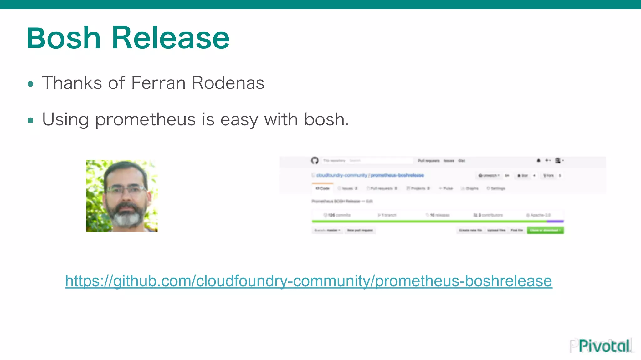 Monitor Cloud Foundry and Bosh with Prometheus | PDF