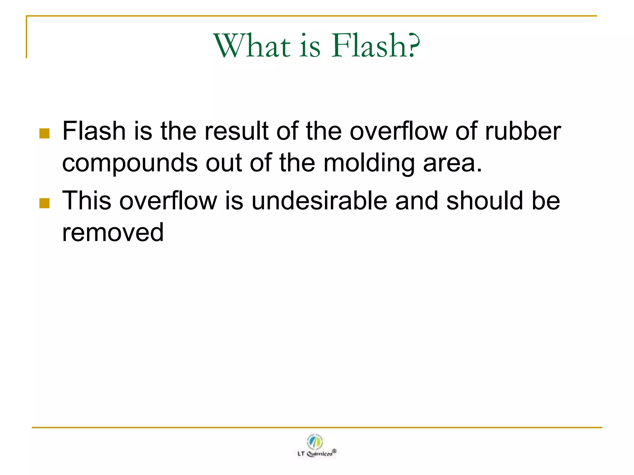 Rubber deflashing | PPT