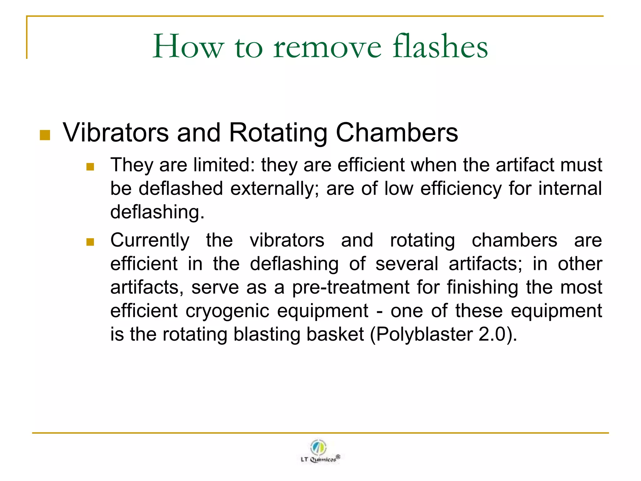Rubber deflashing | PPT
