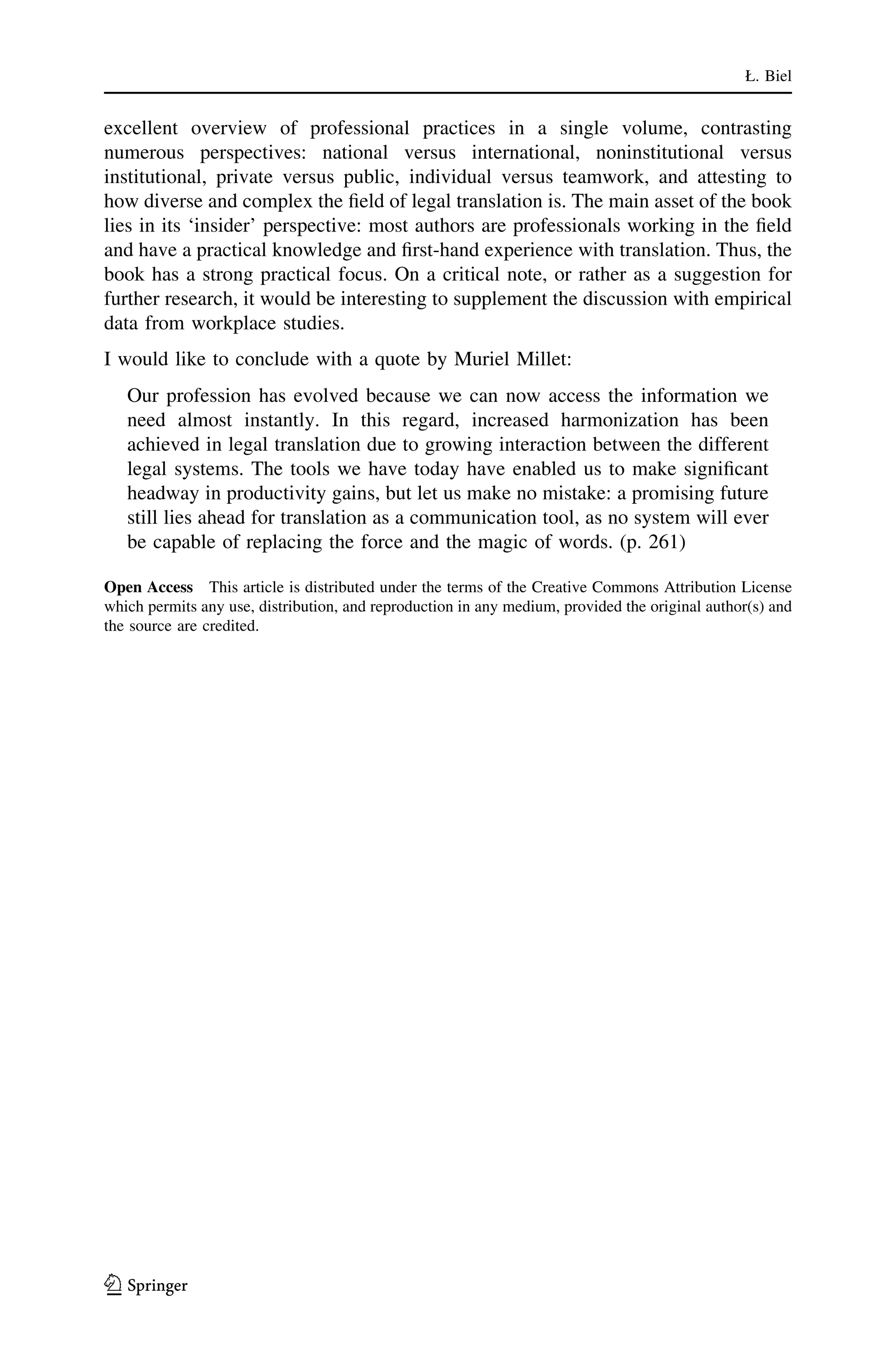 Legal translator as a communicator. A review of Borja Albi and Prieto ...