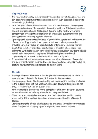 L&T research report | PDF