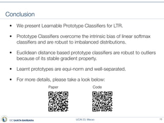 Learning Prototype Classifiers for Long-Tailed Recognition | PDF | Technology & Computing