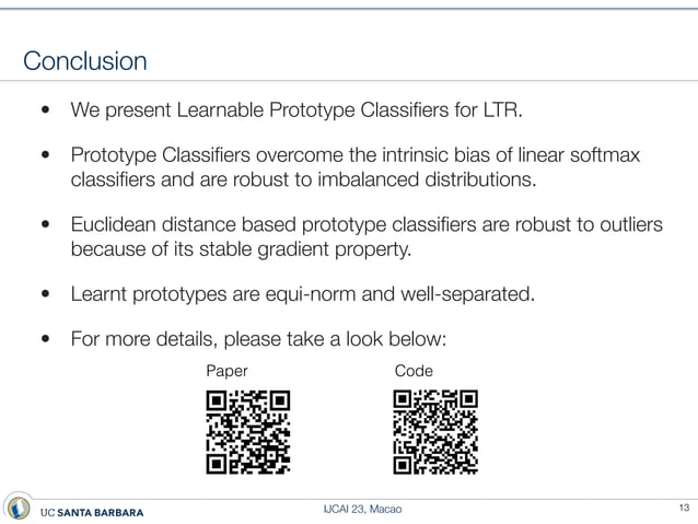Learning Prototype Classifiers for Long-Tailed Recognition | PPT