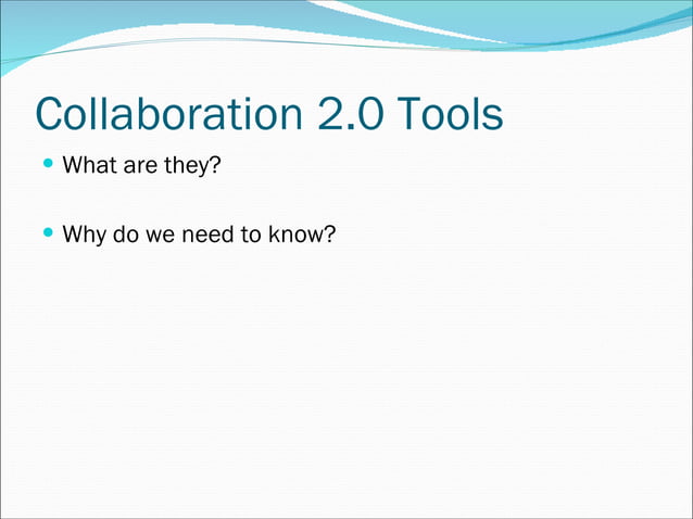 Collaboration PowerPoint slides | PPT | Social Networking | Internet