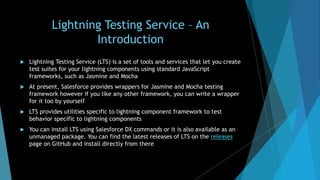 Lightning Testing Service | PPT