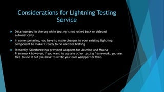 Lightning Testing Service | PPT