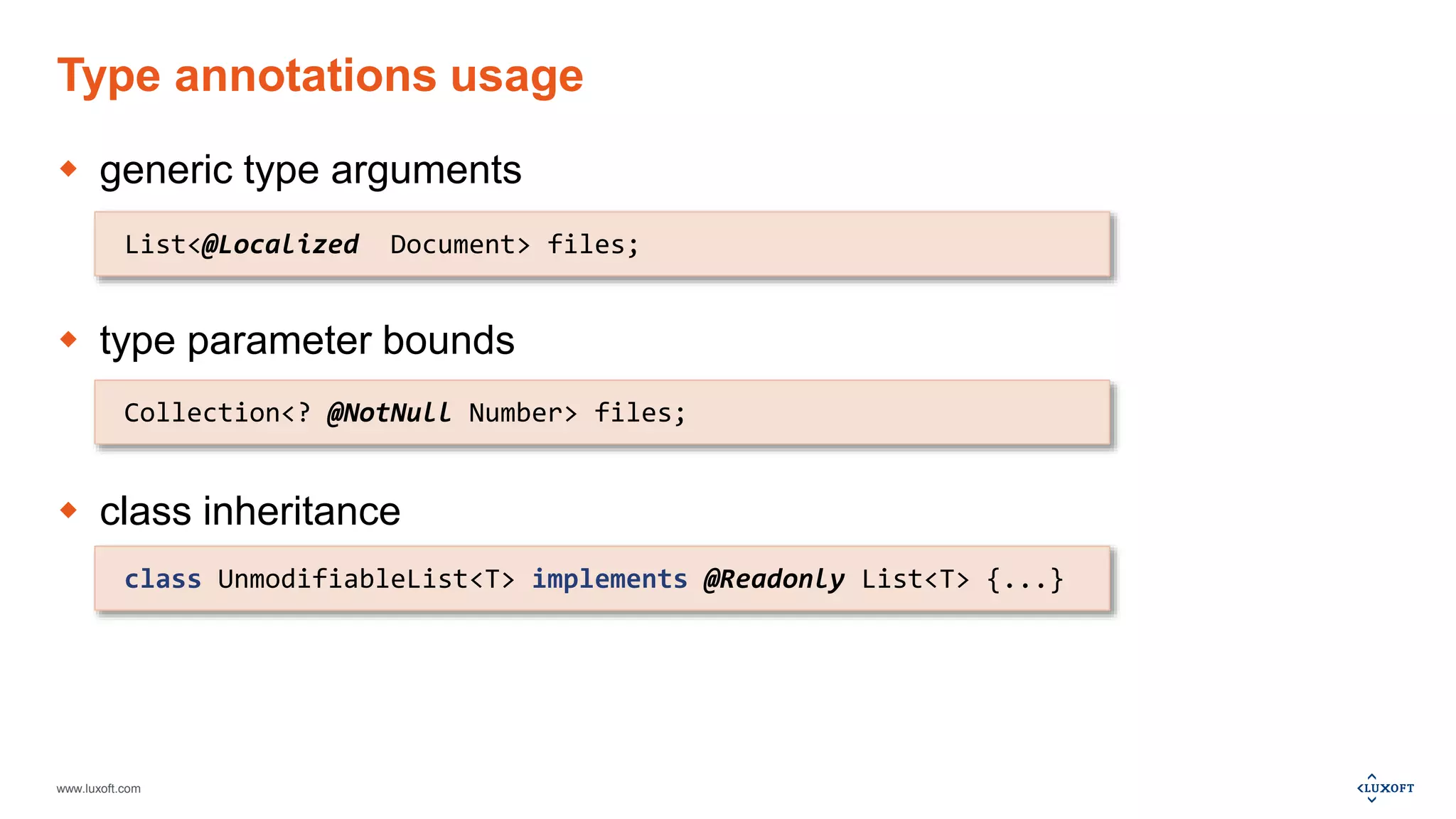 Дмитрий Контрерас «Back to the future: the evolution of the Java Type System» | PPTX ...