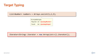 Дмитрий Контрерас «Back to the future: the evolution of the Java Type ...