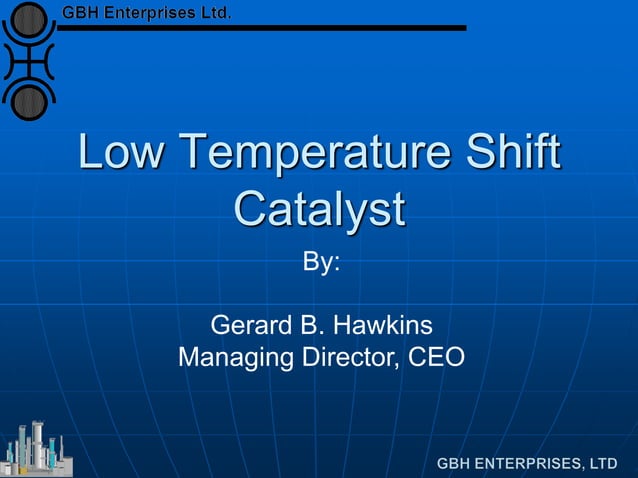 (LTS) Low Temperature Shift Catalyst - Comprehensive Overview | PDF