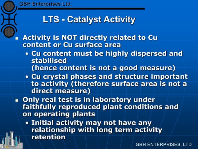 (LTS) Low Temperature Shift Catalyst - Comprehensive Overview | PDF
