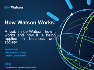 How Watson Works | PPT