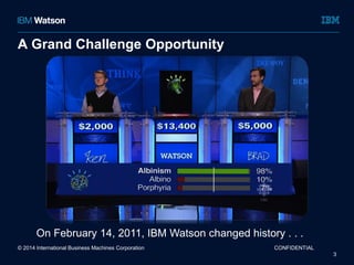 How Watson Works | PPT