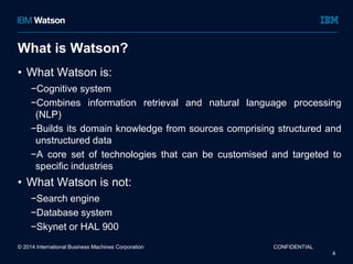 How Watson Works | PPT