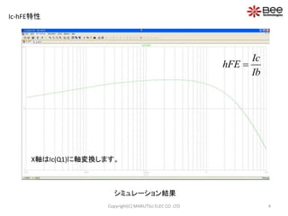 Ltspiceを活用したトランジスタの基本特性シミュレーション | PPTX