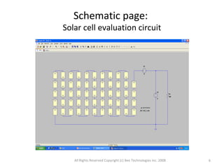 LTspice Simulation Guide for Solar Cell Simulation | PPT