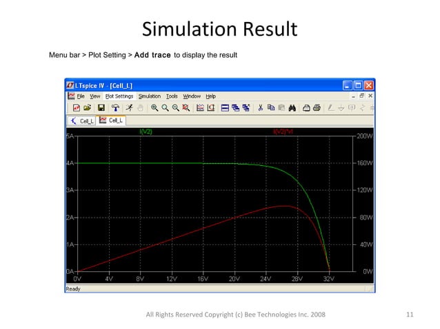 LTspice Simulation Guide for Solar Cell Simulation | PPT