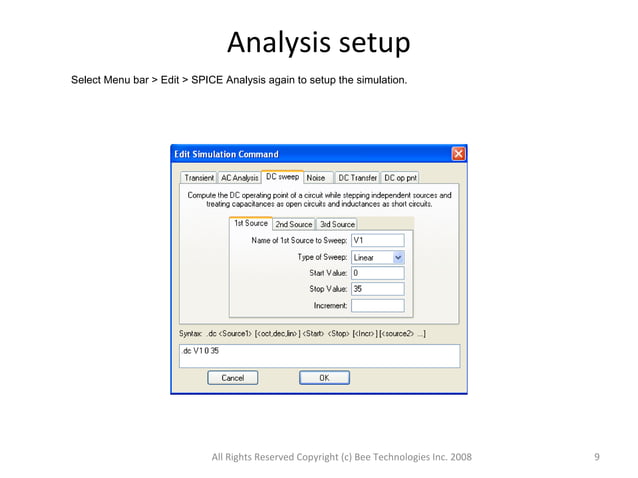 LTspice Simulation Guide for Solar Cell Simulation | PPT