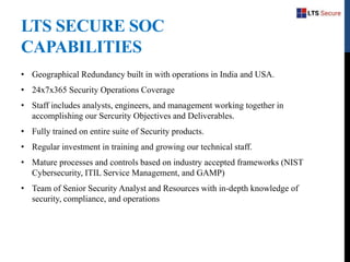 Intelligence driven SOC as a Service | PPTX