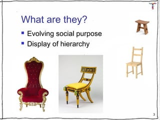The Chair: Politics, Sociology and how to sit on one | PPT