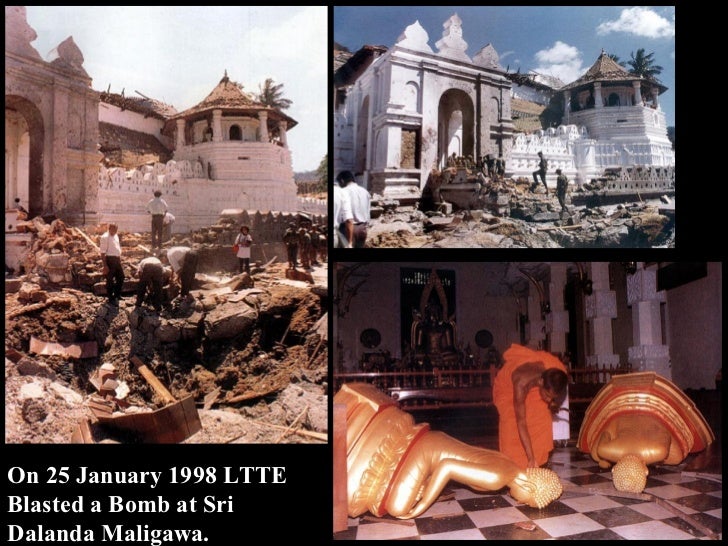 LTTE Terrorist Attacks in Sri Lanka