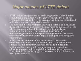 Ltte presentation by R M DILAWAR | PPTX